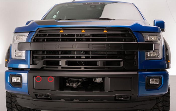 2018-2020 ROUSH F-150 - Front License Plate Installation