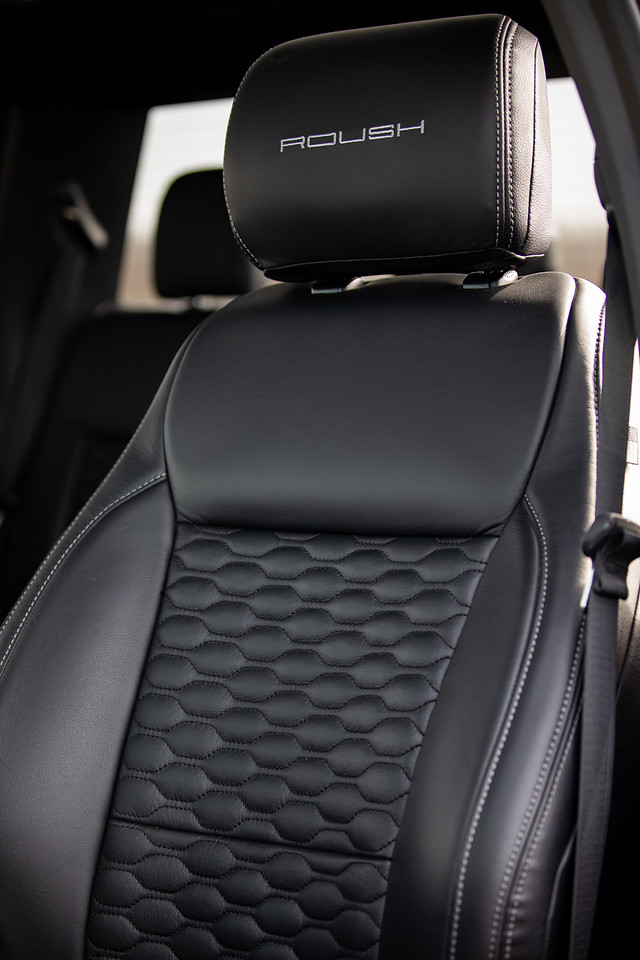 Do all of the Headrests Have a Logo on a ROUSH F-150?