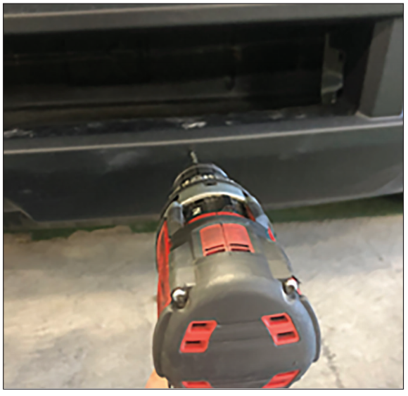 2021 ROUSH F-150 - Front License Plate Installation